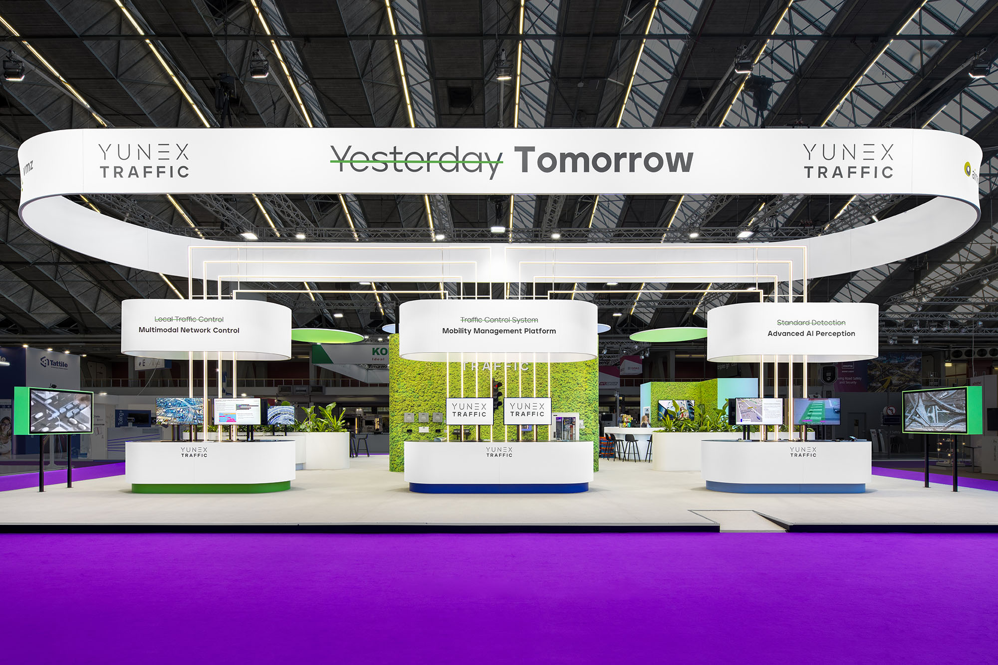 Standbouw voor Yunex Traffic | Intertraffic Amsterdam | KOPexpo